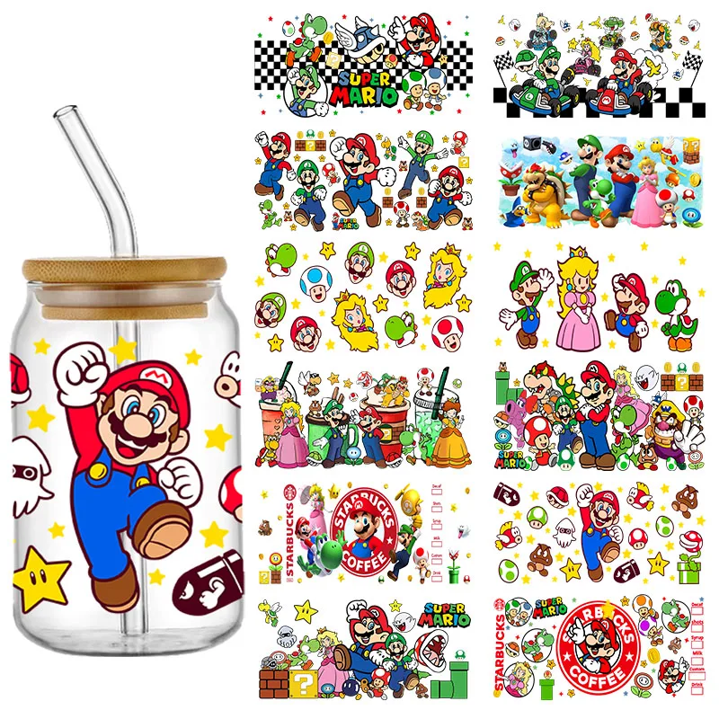 Miniso-Popular-Super-Mario-patterns-Printed-For-DIY-Glass-Ceramic-Metal ...
