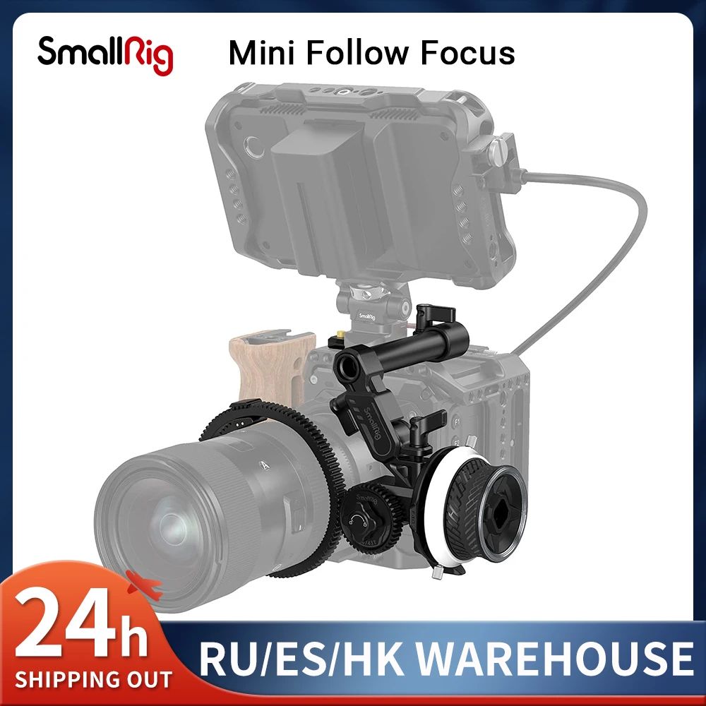 Smallrig Portable Mini Follow Focus Matte Box Quick Focus Wireless Lens ...