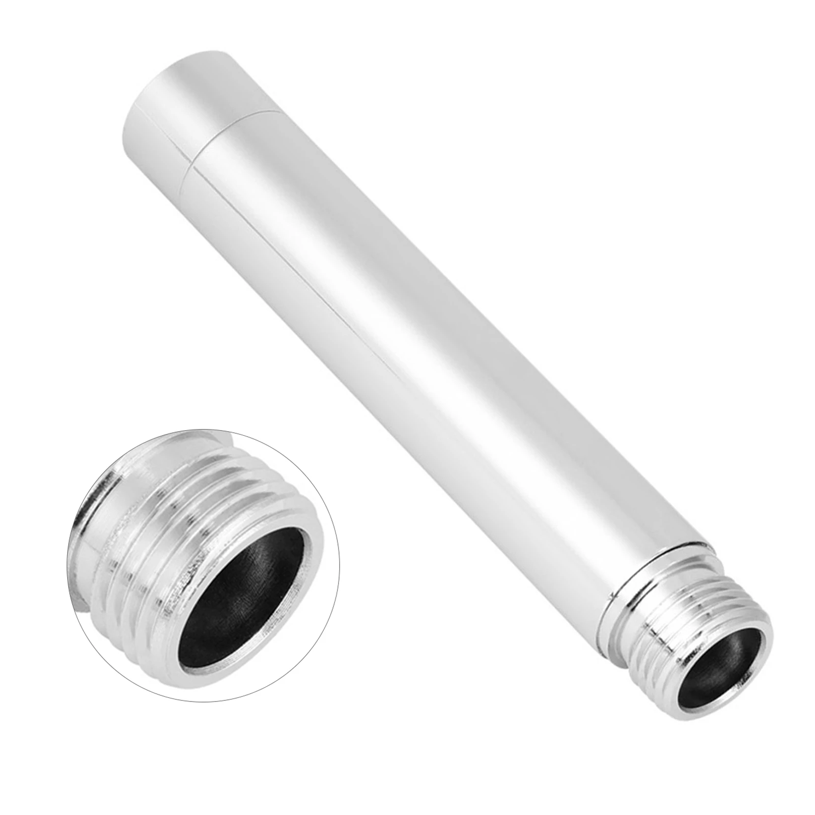 10cm/4inch Shower Extension Tube Round Shower Arm 201 Stainless Steel ...