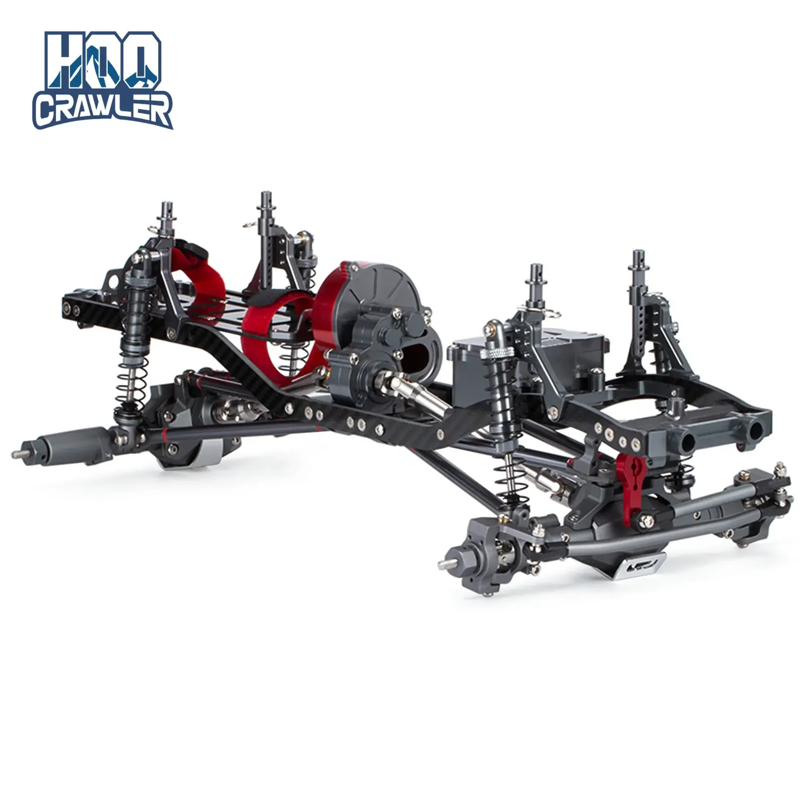 1-10-313mm-Wheelbase-RC-Crawler-All-Metal-Chassis-Kit-Carbon-Frame ...