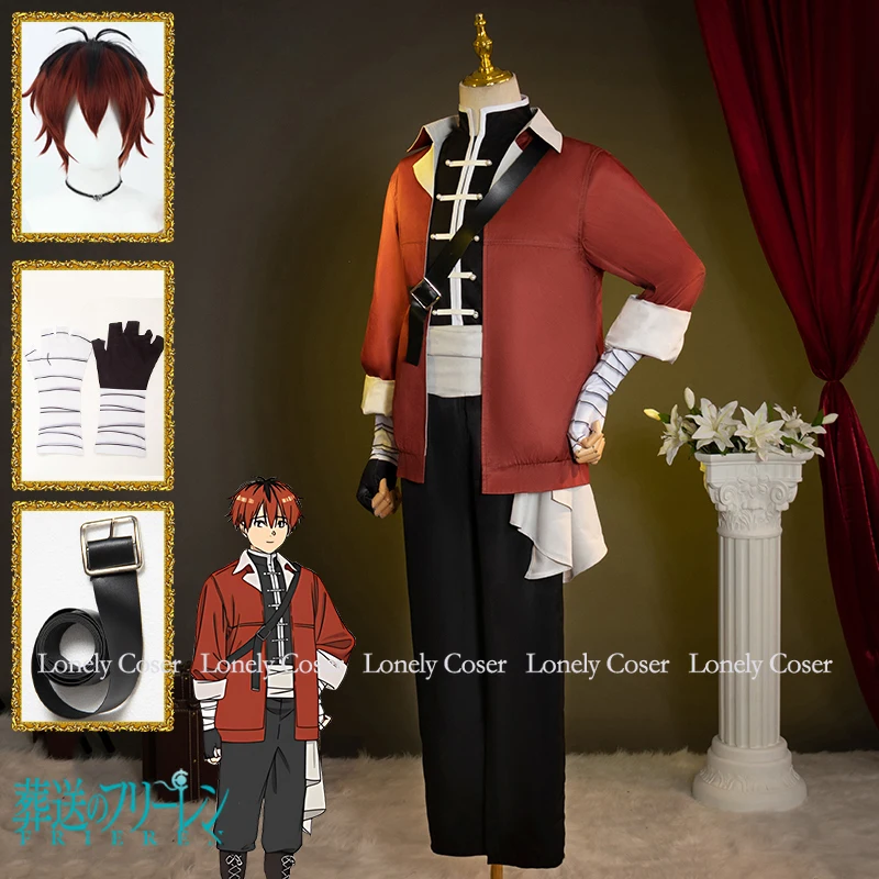 Stark-Cosplay-Costume-Anime-Frieren-Beyond-Journey-s-End-Wig-Jacket ...