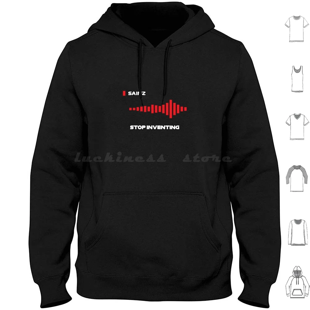 Carlos Sainz Stop Inventing Hoodie: The Ultimate Fan Gear for F1 ...
