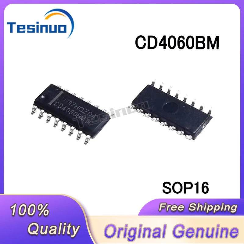 20-PCS-New-Original-CD4060-CD4060BM-binary-counter-chip-patch-SOP16 ...