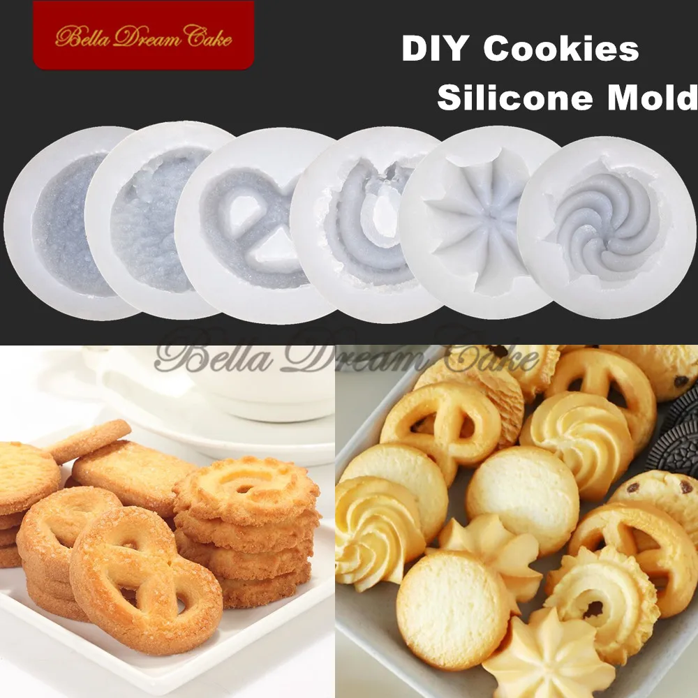 3D-Mini-Butter-Cookies-Silicone-Mold-DIY-Souffle-Biscuit-Model ...