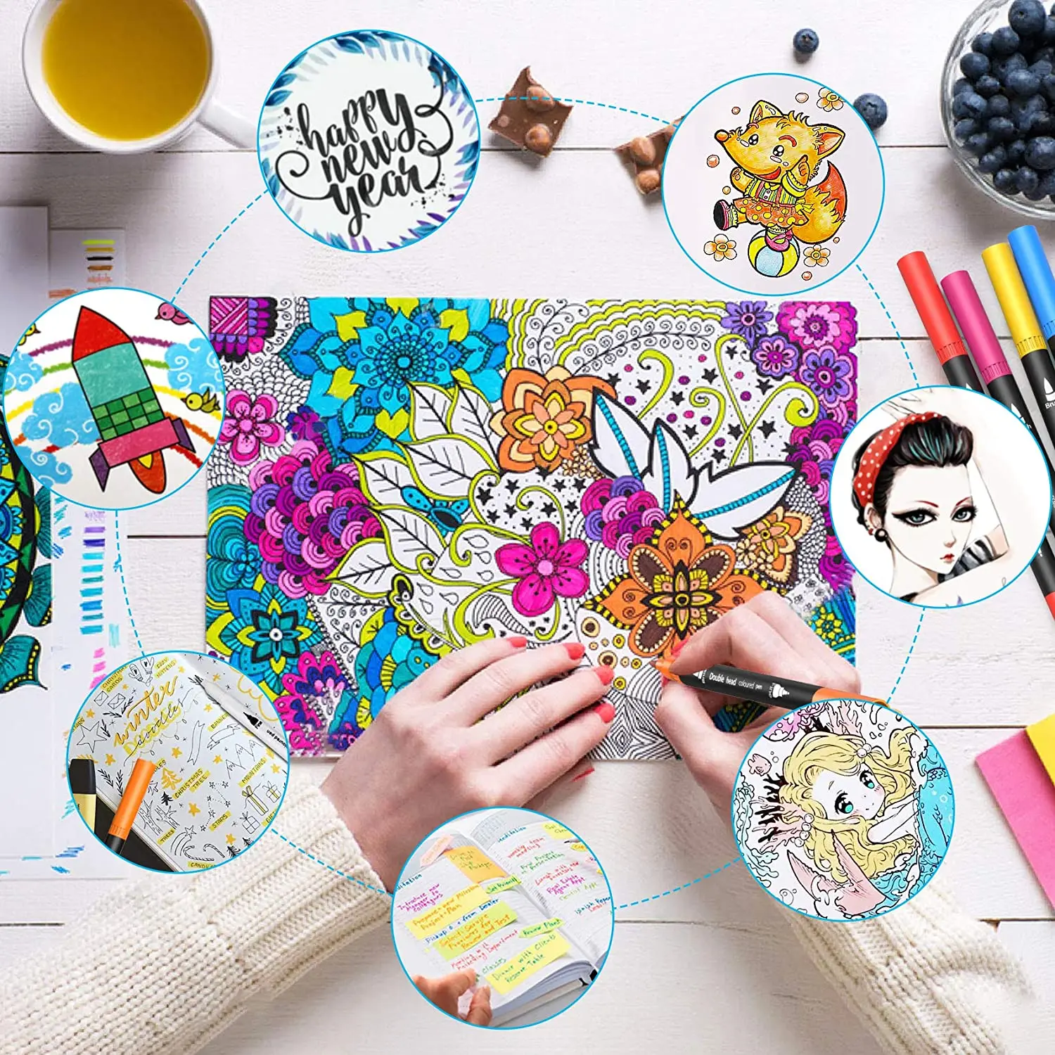 Adult Coloring Books Felt