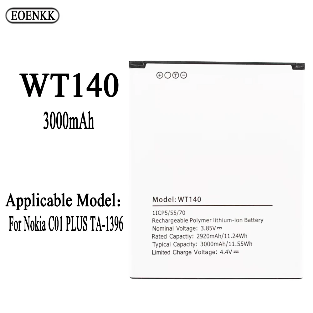 WT140 Battery For Nokia C01 PLUS TA-1396 Repair Part Original Capacity ...