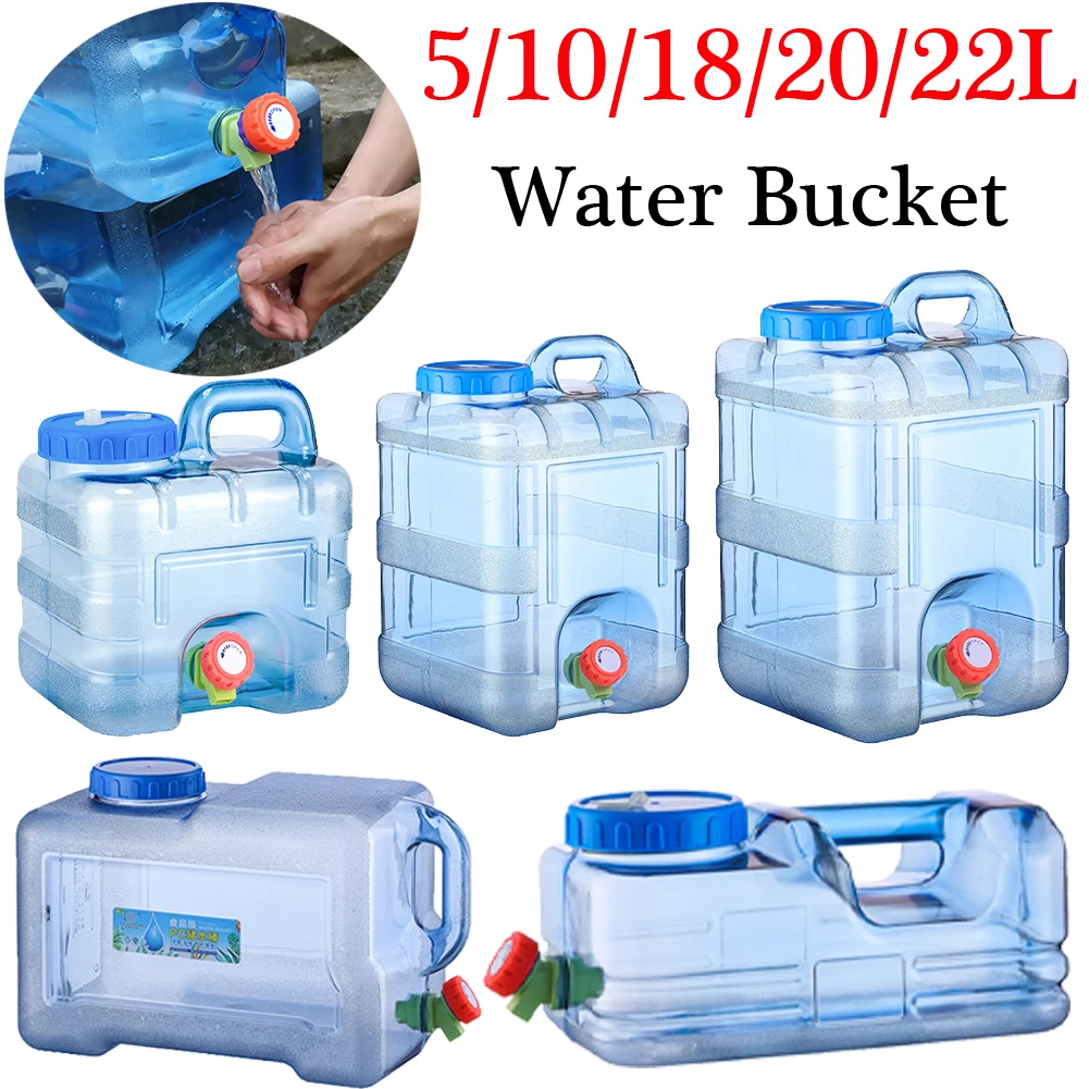 10-12-22L-Large-Capacity-Water-Bucket-Portable-Driving-Wateater-Bucket ...