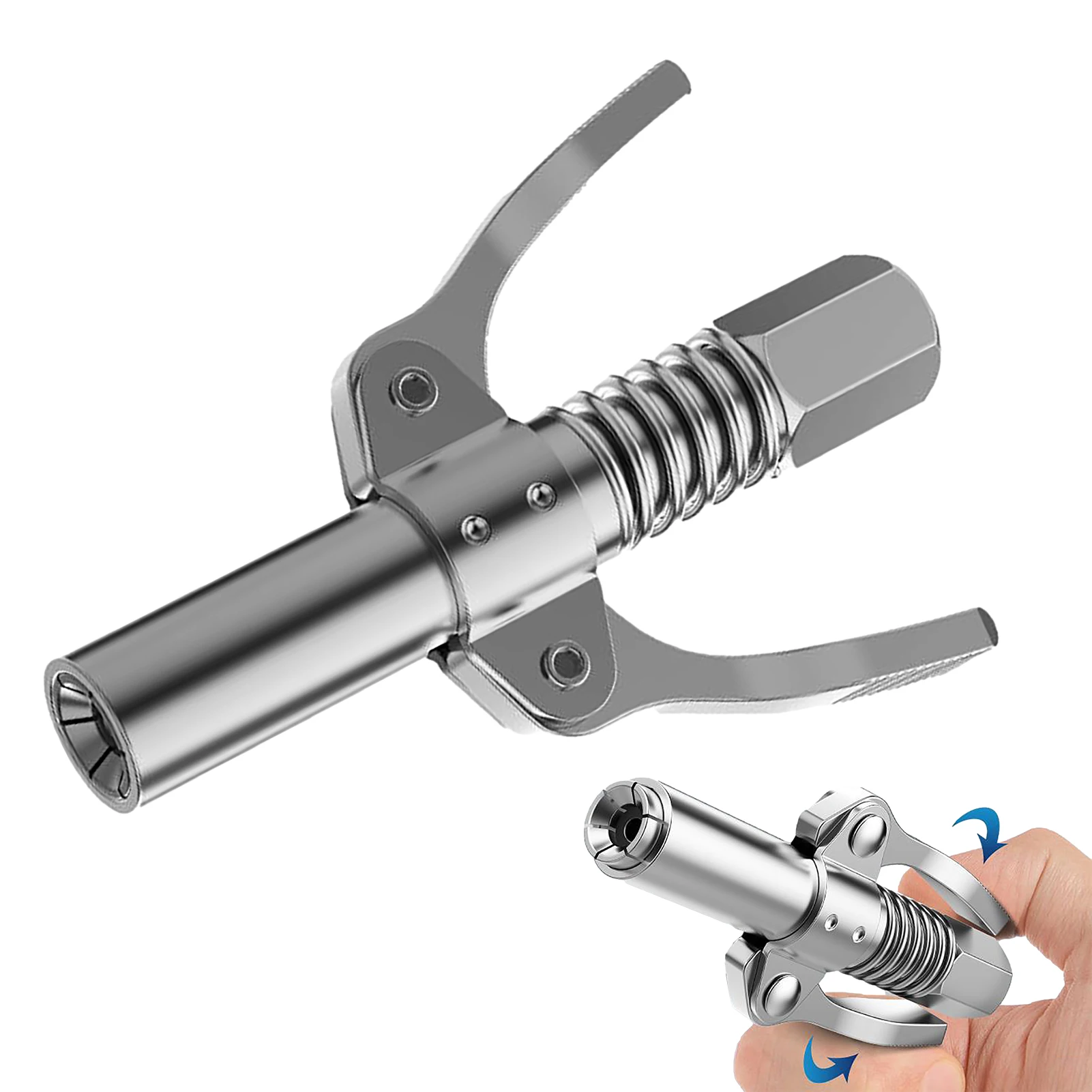 GreaseAdapter-Grease-Tool-Coupler-Heavy-Duty-Quick-Lock-And-Release ...