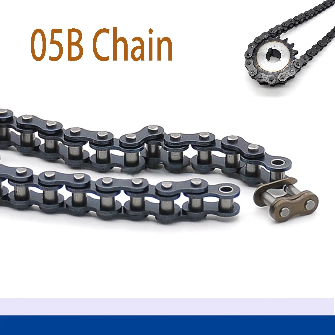 05B-Carbon-Steel-Transmission-Roller-Chain-Connector-Chain-Pitch-8mm ...