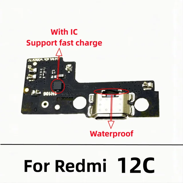 USB Charger Dock Connector Board Charging Port Flex Cable For Redmi 7A ...