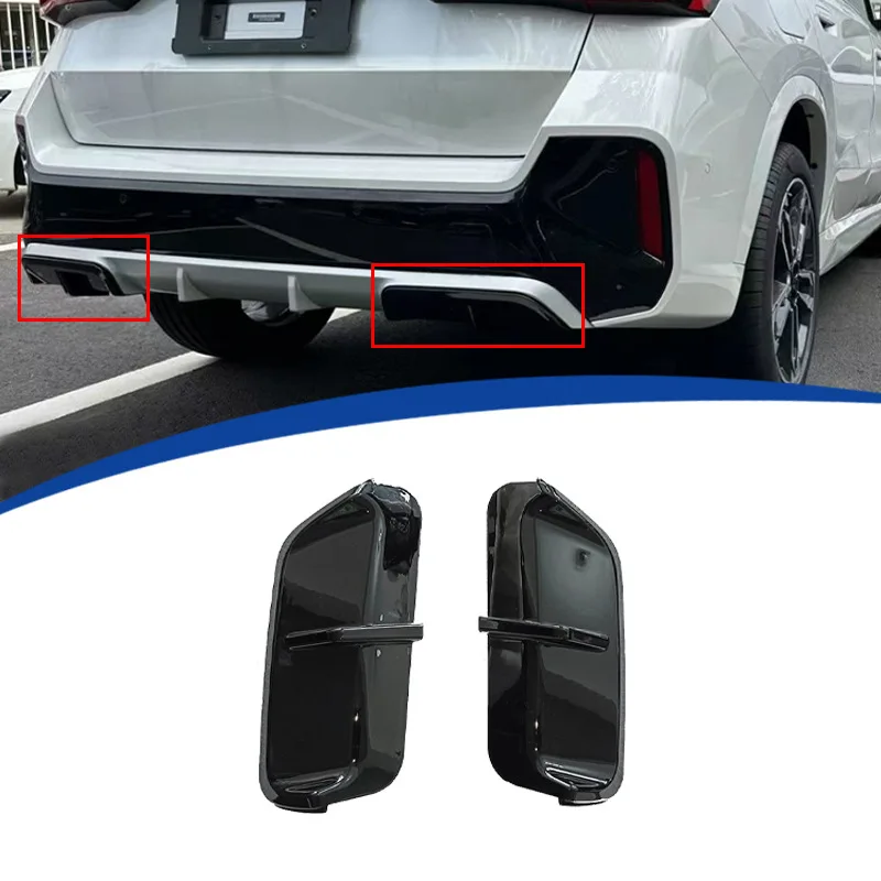 For-2023-2024-BMW-X1-U11-Rear-Bumper-Diffuser-Spoiler-Lip-Trunk-Wing ...
