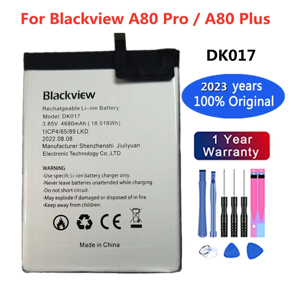 2023 año Original Blackview A80 DK017 4680mAh batería para Blackview A80 Pro / A80 Plus teléfono ...