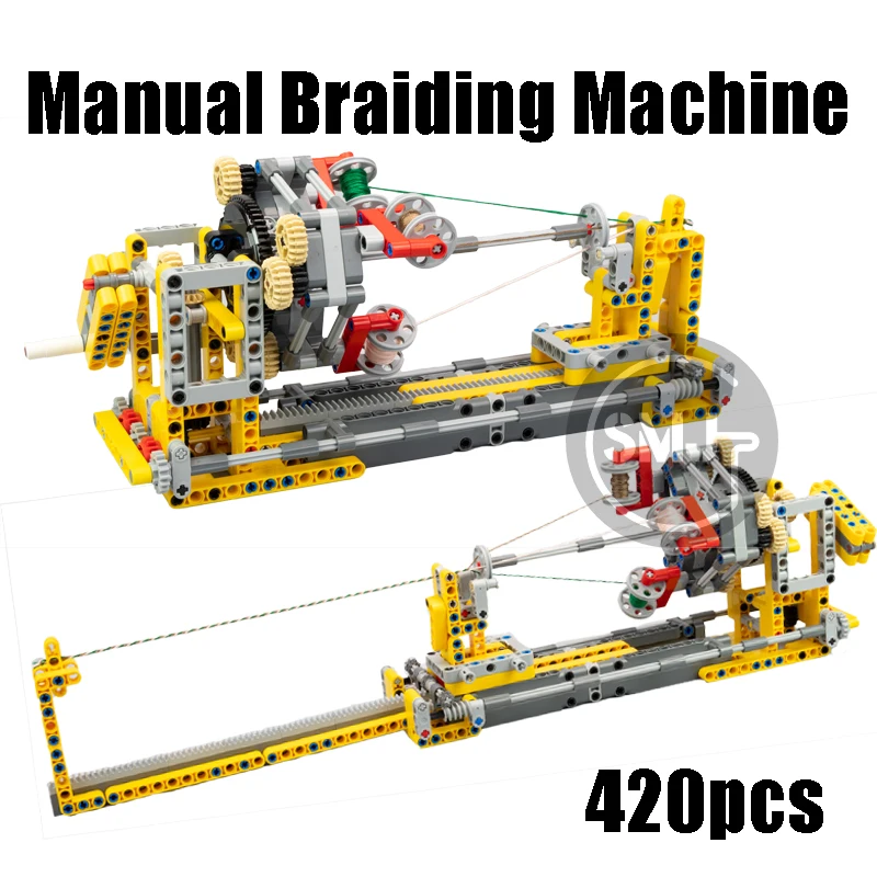High-Technical-Manual-Braiding-Machine-Model-kit-Educational-Self ...