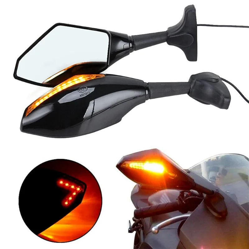 Espejo-retrovisor-LED-Universal-para-motocicleta-espejos-intermitentes ...