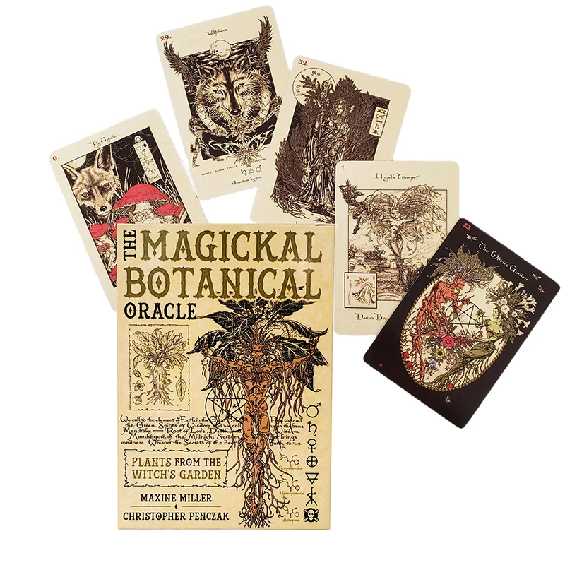 The Magickal Botanical Oracle Card Tarot Prophecy Divination Deck ...