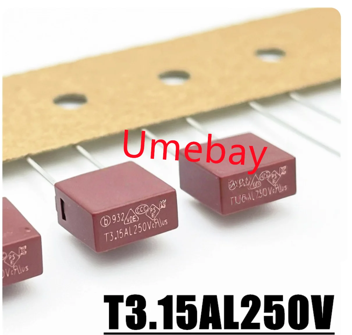 50 pieces, 932 square TE5 fuse tubes, T3.15AL250V ， T5AL250V ， 932 T6 ...