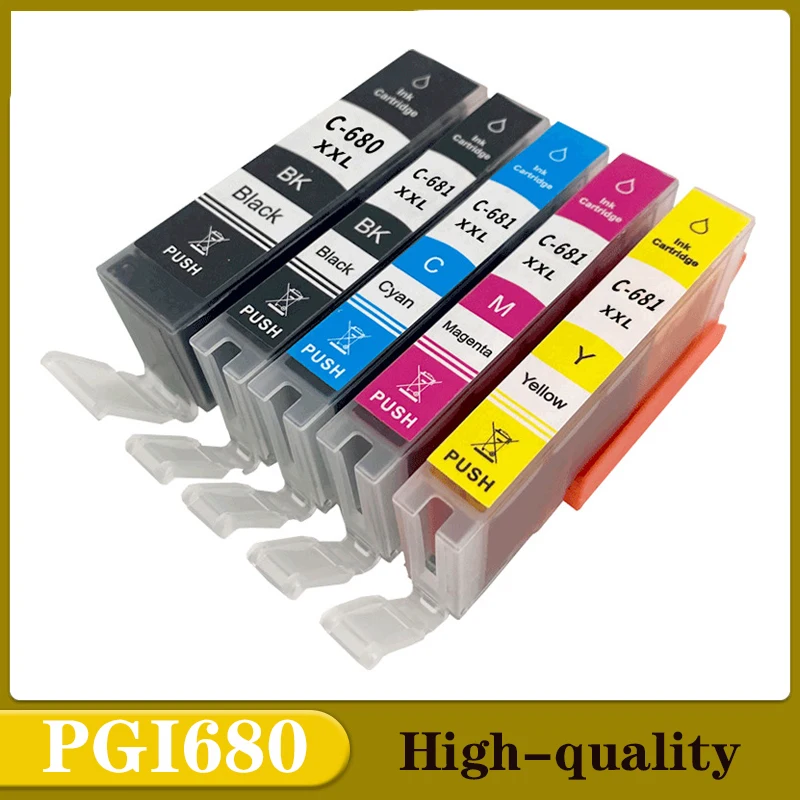 PGI-680 CLI-681 PGI680 681 Compatible Ink Cartridge for Canon PIXMA ...