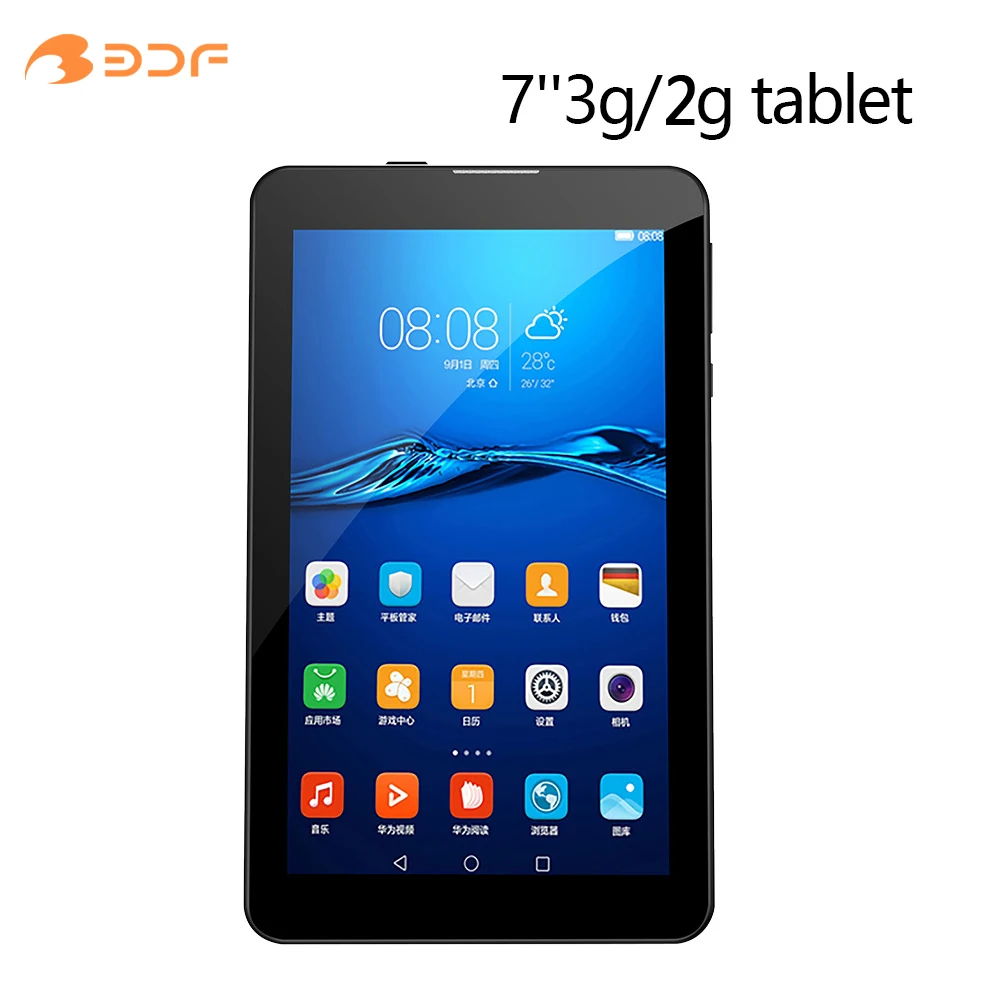 New 7 Inch Android Tablet Pc Quad Core Google Play 3g Phone Call Sim ...