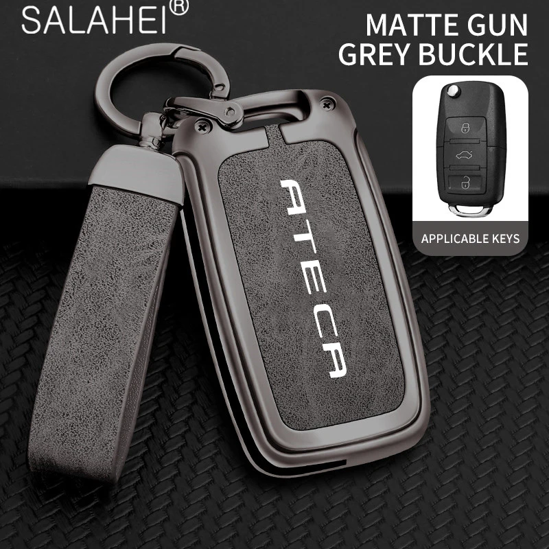 Zinc Alloy Car Remote Key Case Fob Cover Protector Holder Shell for ...