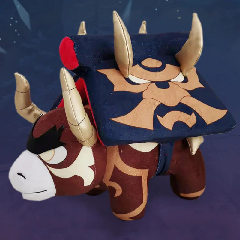 Genshin Impact Arataki Itto Rock Cow Plush Toy, juego de peluche ...