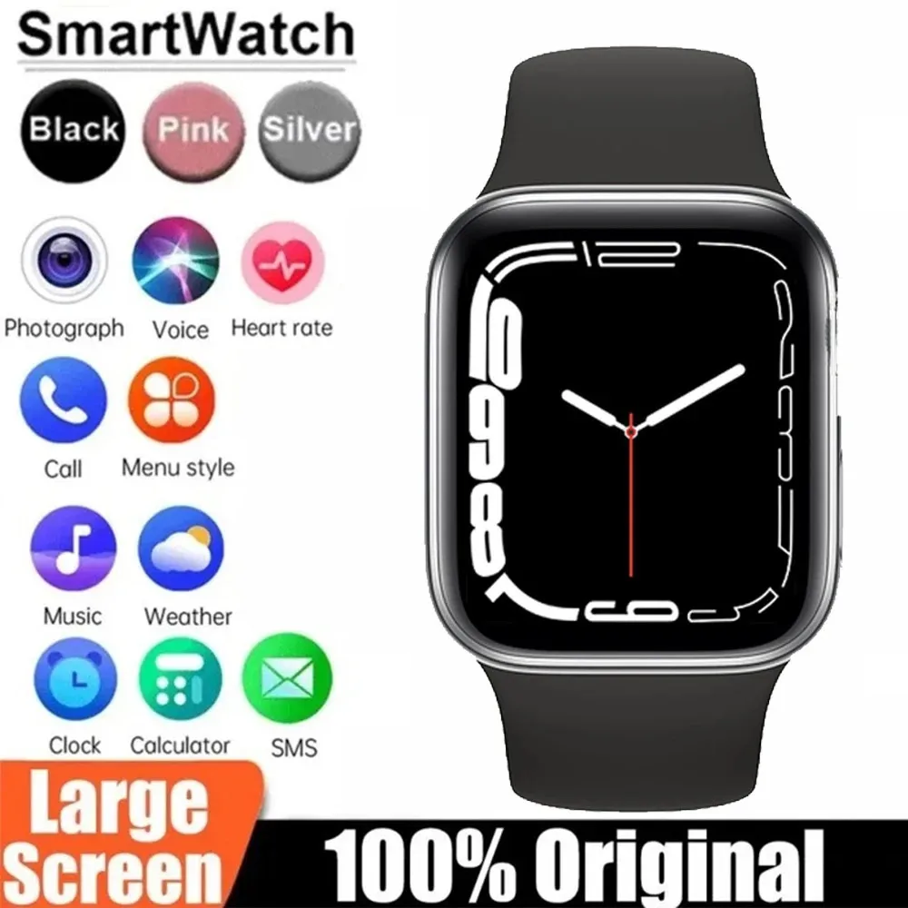 Smart-Watch-I8-Pro-Max-Answer-Call-Sport-Fitness-Tracker-Custom-Dial ...