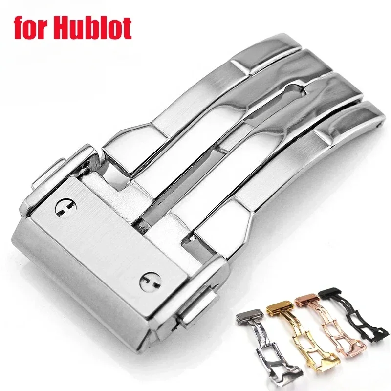 22mm-Solid-Stainless-Steel-Clasp-for-Hublot-Big-Bang-Watchband-Men-s ...