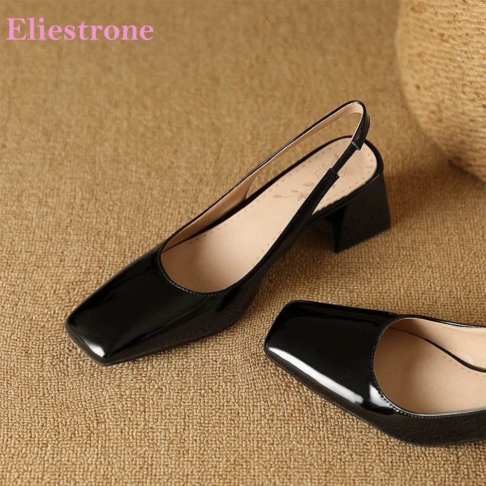 New Summer Comfortable Black Rose Women Slingback Sandals Hot 2 inch ...