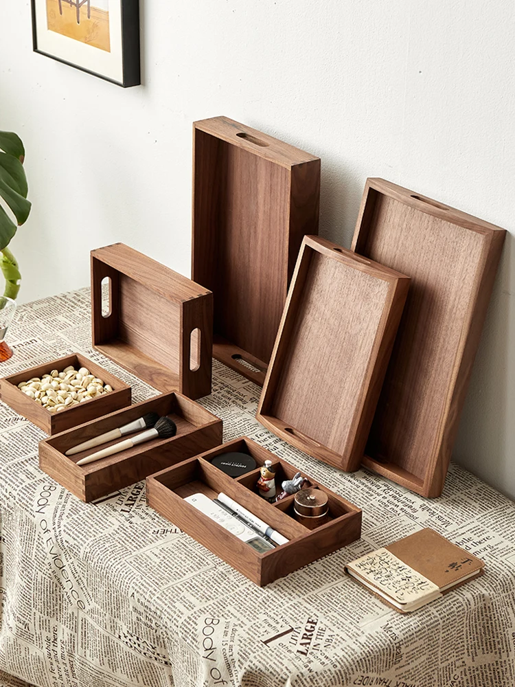 Solid-wood-porch-desk-sundry-coffee-table-office-key-storage-box ...