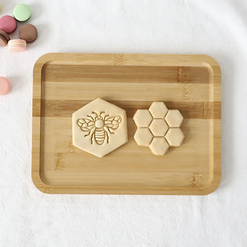 Honeycomb-Cookie-Cutter-Insect-Honeybee-Pattern-Fondant-Biscuit ...