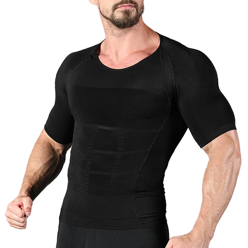 Men's Slimming Shaper Posture Vest Male Belly Abdomen For Corrector ...