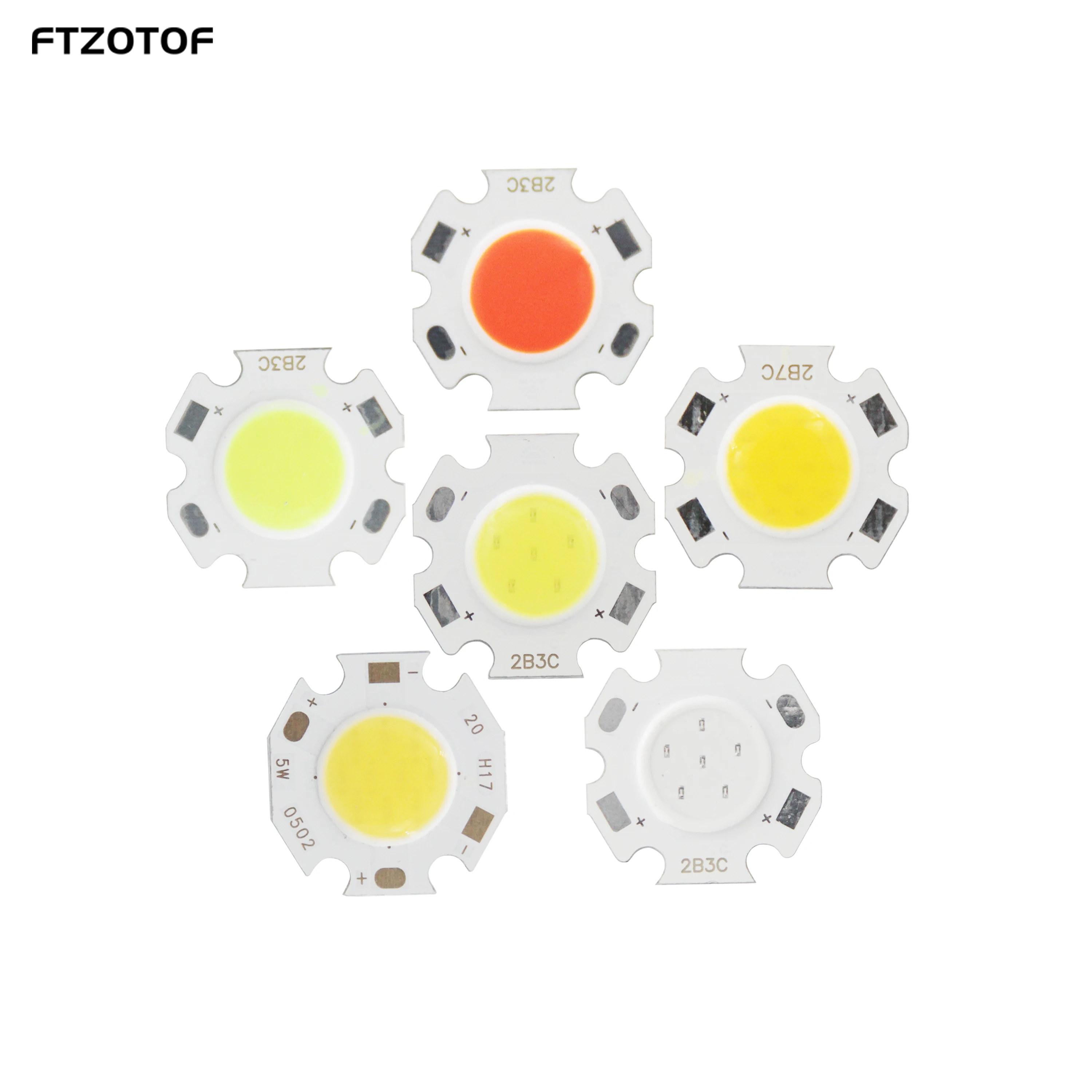 10pcs-Led-9v-Dc-3W-20mm-Diameter-2011-Round-COB-Lights-Source-For ...