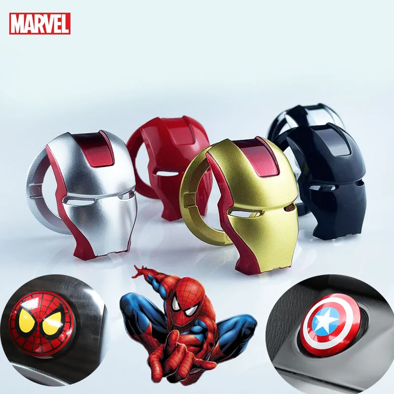 Marvel-figura-de-bot-n-de-interruptor-de-arranque-Escudo-de-encendido ...