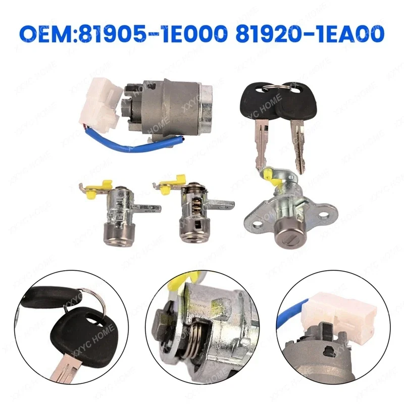 Car-Ignition-Lock-Cylinder-Barrel-Door-Lock-ACCENT-2006-2011-81905 ...