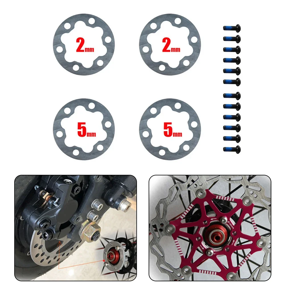 4PCS-Electric-Scooter-Brake-Gasket-Spacer-6-Holes-Disc-Washer-2-5mm ...