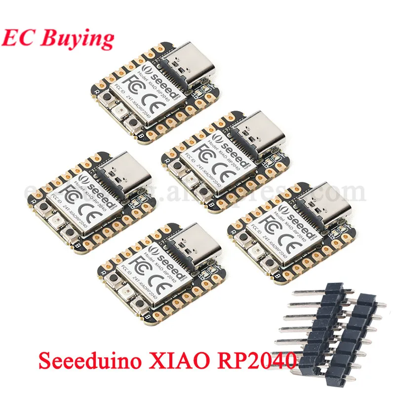 5pcs-1pc-Seeed-Seeeduino-XIAO-RP2040-Raspberry-Pi-RP2040-Chip-Development-Board-Module-For ...