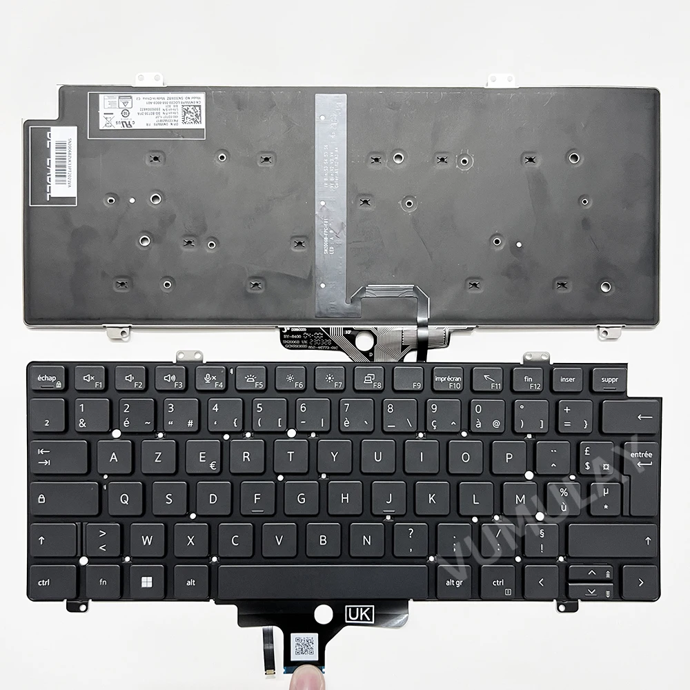 AZERTY-Keyboard-for-Dell-Latitude-7420-7430-7521-7520-7240-7530-5420 ...