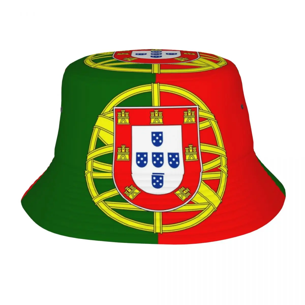 Flag Of Portugal Flag Bucket Hat for Women Travel Sun Hats Hip Hop ...