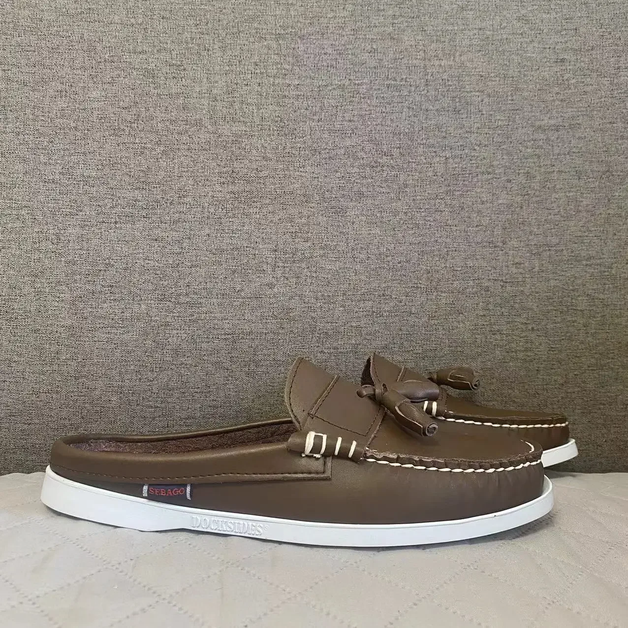 Men-Authentic-Sebago-Docksides-Shoes-Premium-Genuine-Leather-Moc-Toe ...