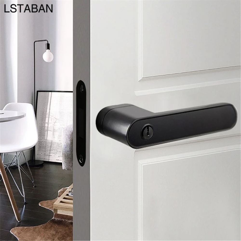 Italian-Style-Minimalist-Ecological-Door-Lock-Indoor-Bedroom-Mechanical ...