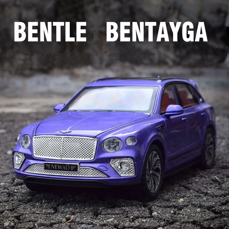 1:24 Bentayga SUV Alloy Luxy Car Model Diecast Metal Toy Vehicles Car ...