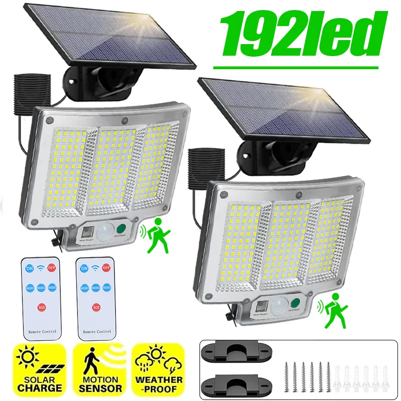 192LED-Split-Solar-Lamp-3-Lighting-Modes-Outdoor-Decoration-Sunlight ...
