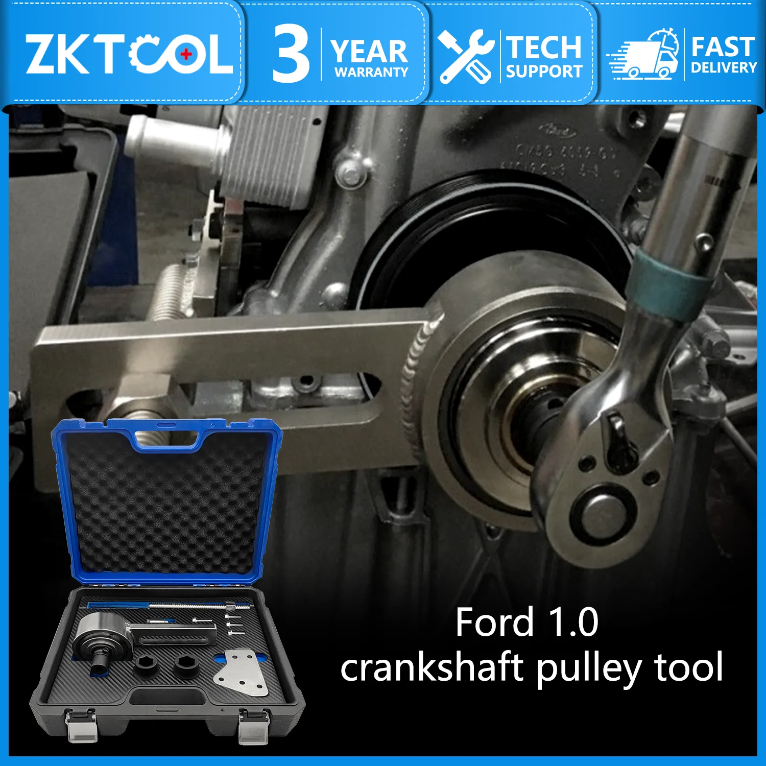 Engine-Crankshaft-Pulley-Removal-Tool-For-Ford-1-0T-ECOBOOST-Torque ...