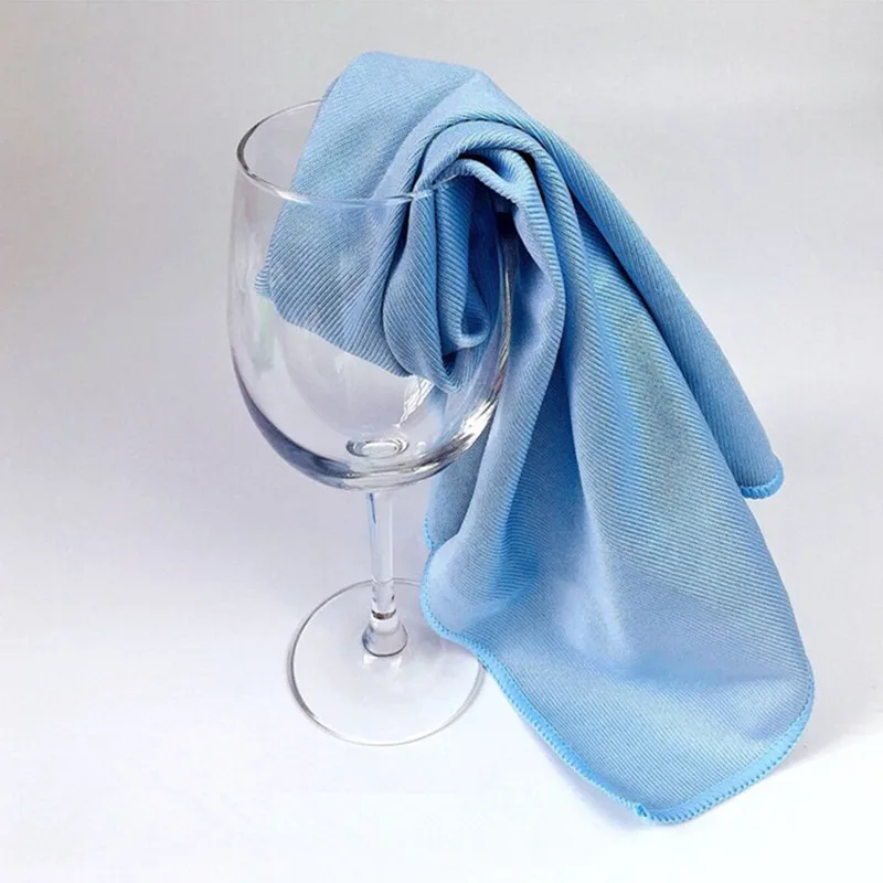 1Pc-Microfiber-Glass-Mirror-Cleaning-Cloth-Kitchen-Towel-Wipe-Wine ...