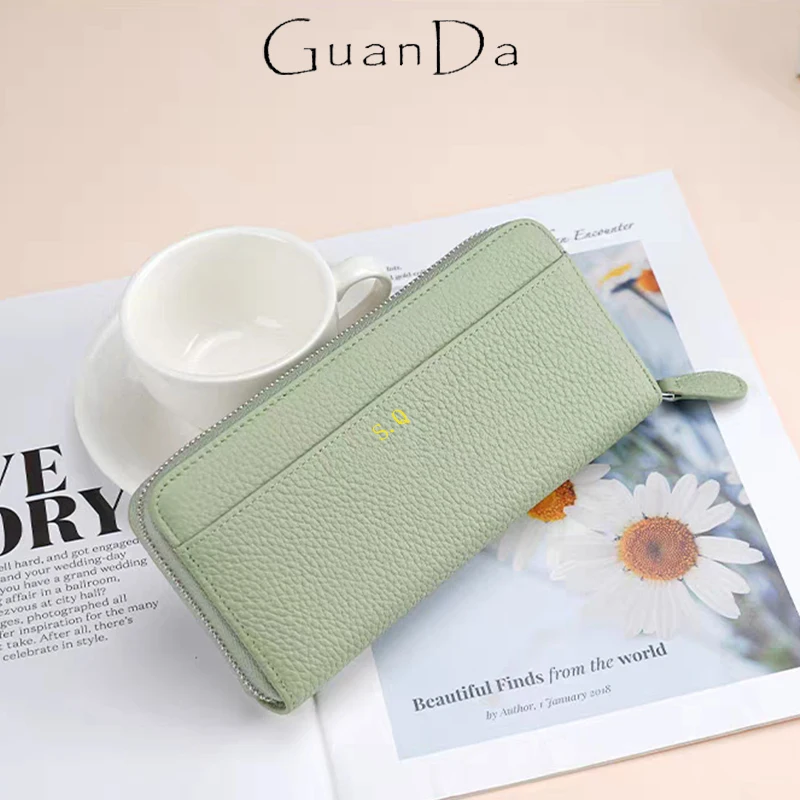 Custom-Name-Long-Card-Wallet-Woman-Large-Capacity-Fashion-Casual-Luxury ...
