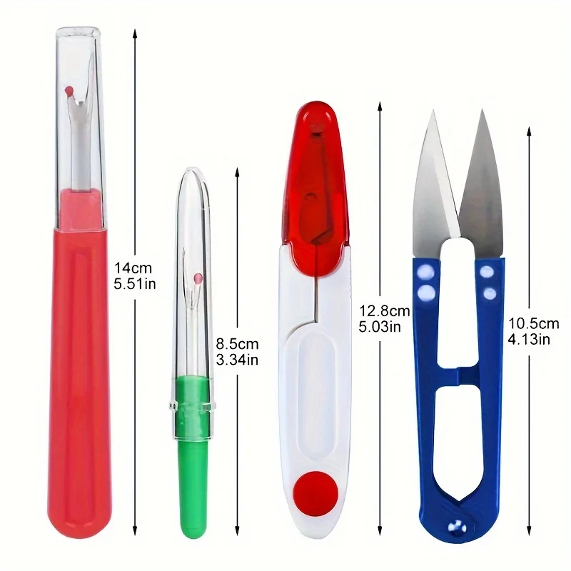4pcs-Sewing-Seam-Ripper-Kit-Sew-Stitching-Thread-Unpicker-Tools ...
