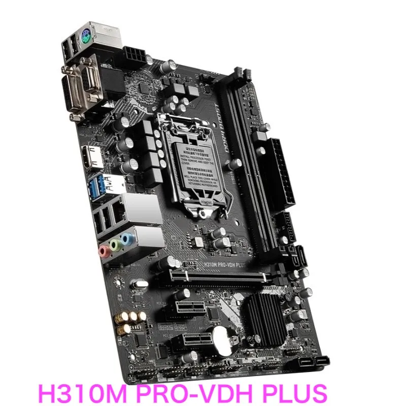 MSI H310M PRO-VDH PLUS Motherboard 32GB LGA 1151 DDR4 VGA DVI HDMI Mainboard - laptop ...