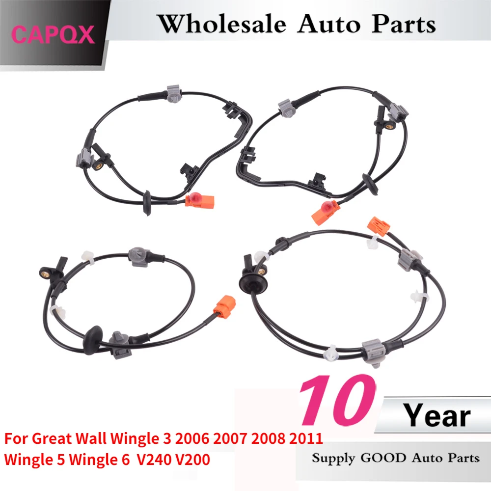 Capqx Front Rear Left Right Abs Wheel Speed Sensor For Great Wall ...