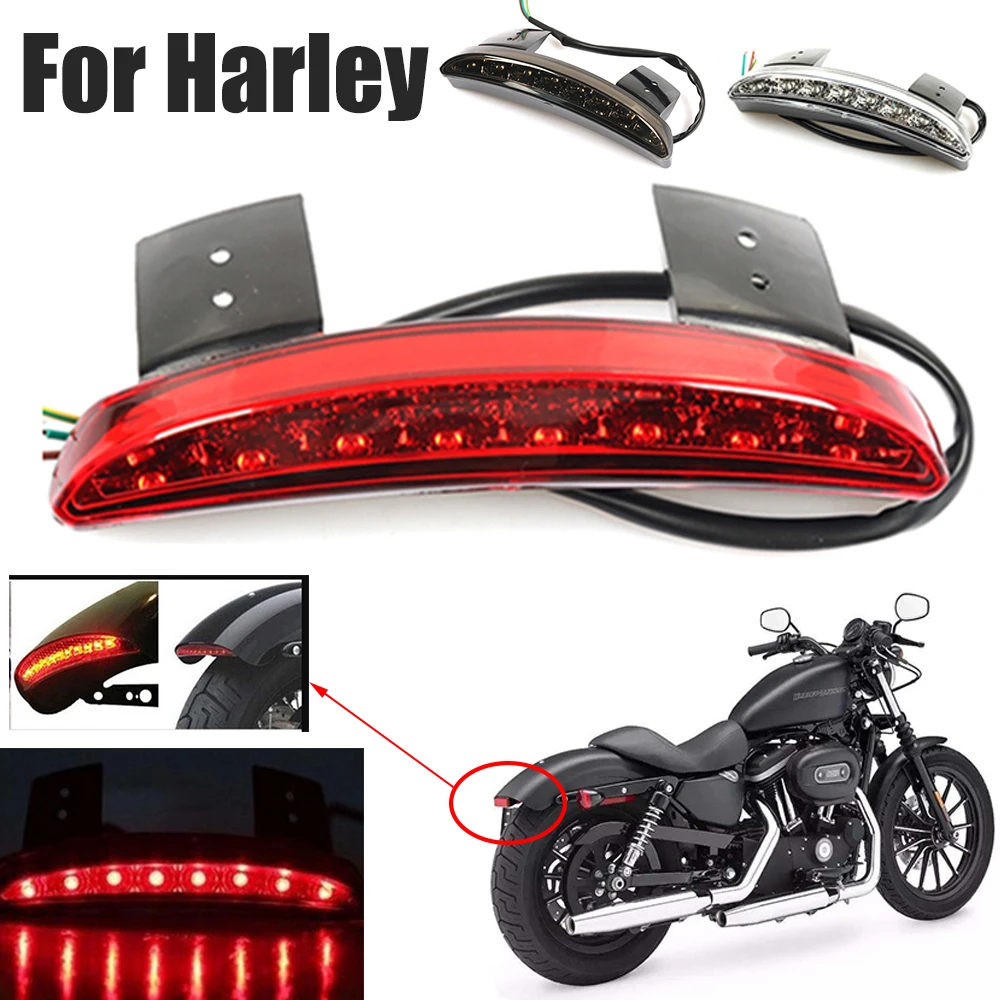 Motorcycle-Lights-Rear-Fender-Under-Edge-Brake-Stop-Taillight-Tail ...
