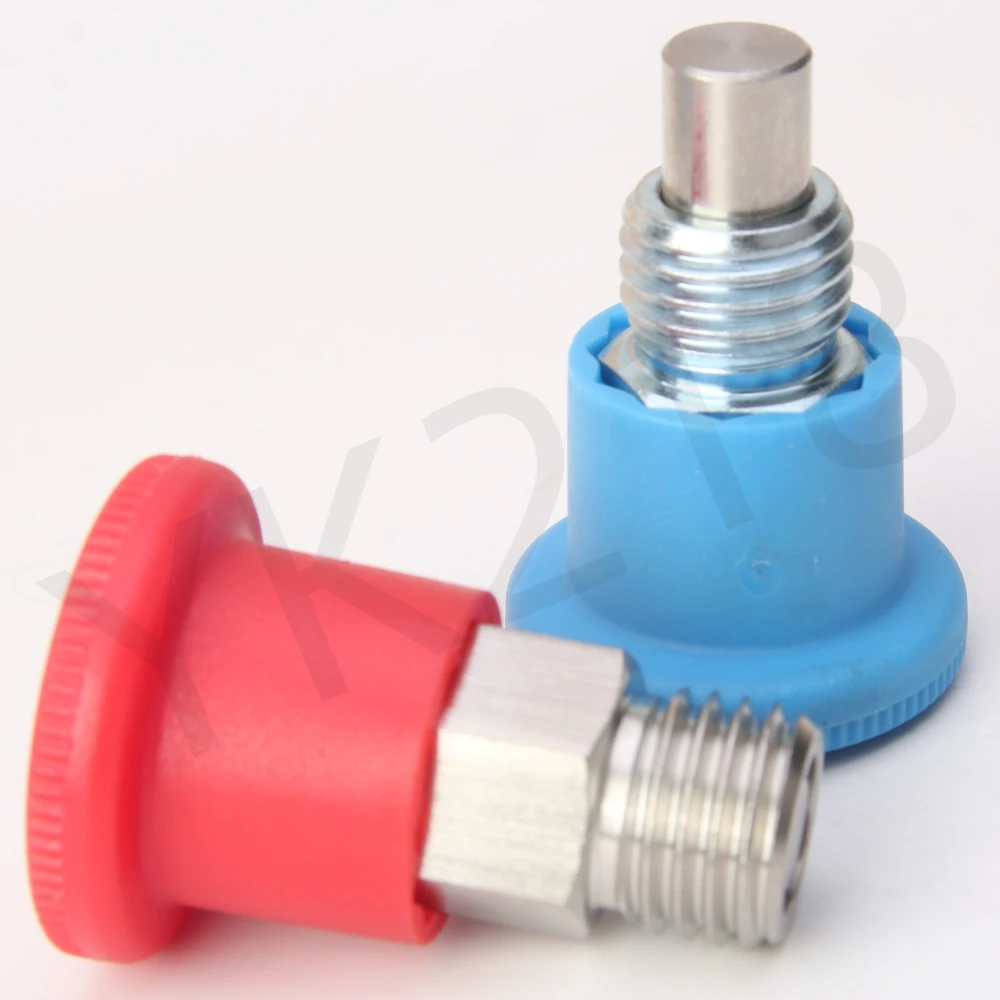 Large Stock YK218 Three Colors Plastic Knob Position Dowel Spring ...
