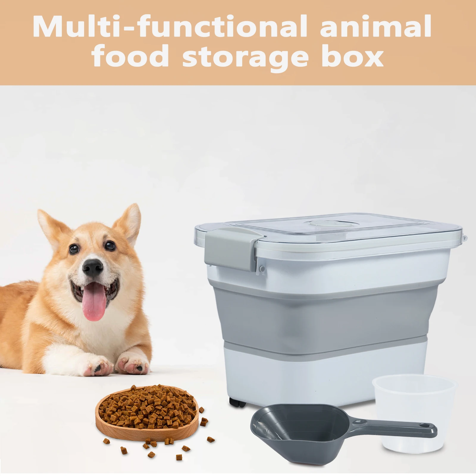 12-20L-Foldable-Pet-Food-Container-Food-Grade-Cat-Dog-Food-Airtight ...